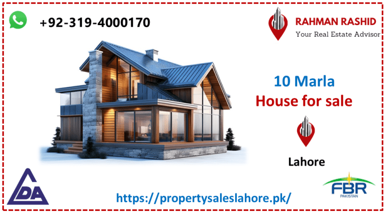 10 marla house for sale in Lahore low price