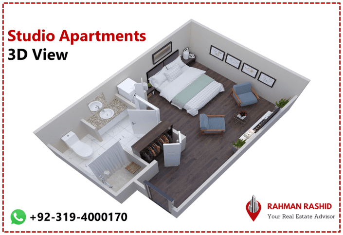Studio Apartment for sale in Lahore