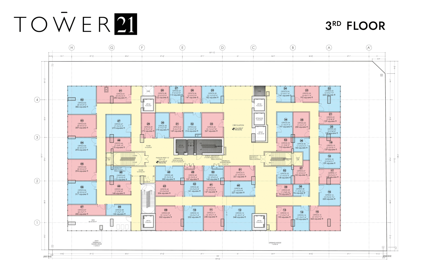 Tower 21 Lahore | Payment Plan | Location | Prices